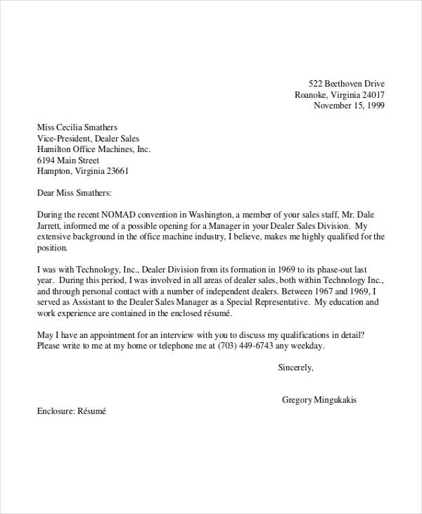 Application Letter For Any Position Mt Home Arts