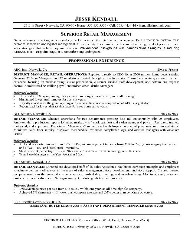 Director Of Operations Resume Objectives Mt Home Arts