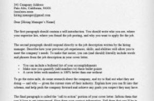 Chaperone Cover Letter Sample | Mt Home Arts