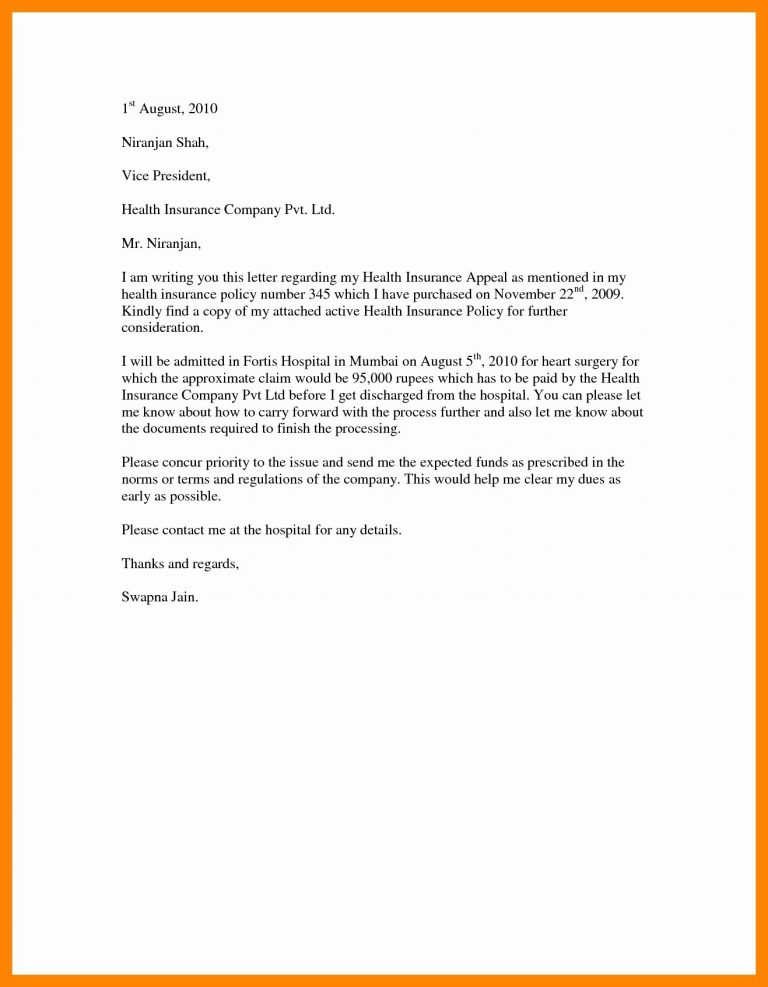 Letter Insurance Template Mt Home Arts