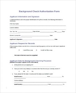 Background Check Form | Mt Home Arts